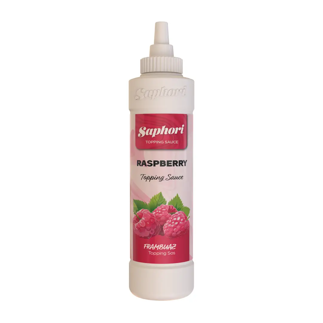 Saphori Raspberry Flavored Topping Sauce 1 Kg