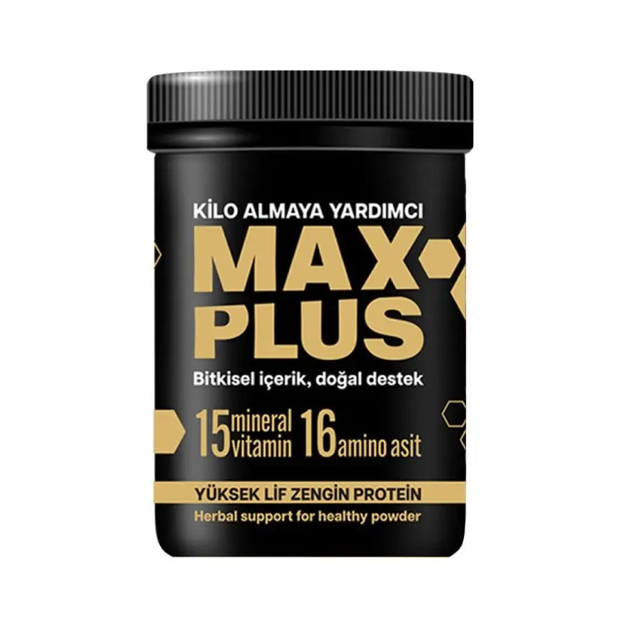 Kilo Almaya Yardımcı Max Plus Bitkisel Gıda Takviyesi 550 gr
