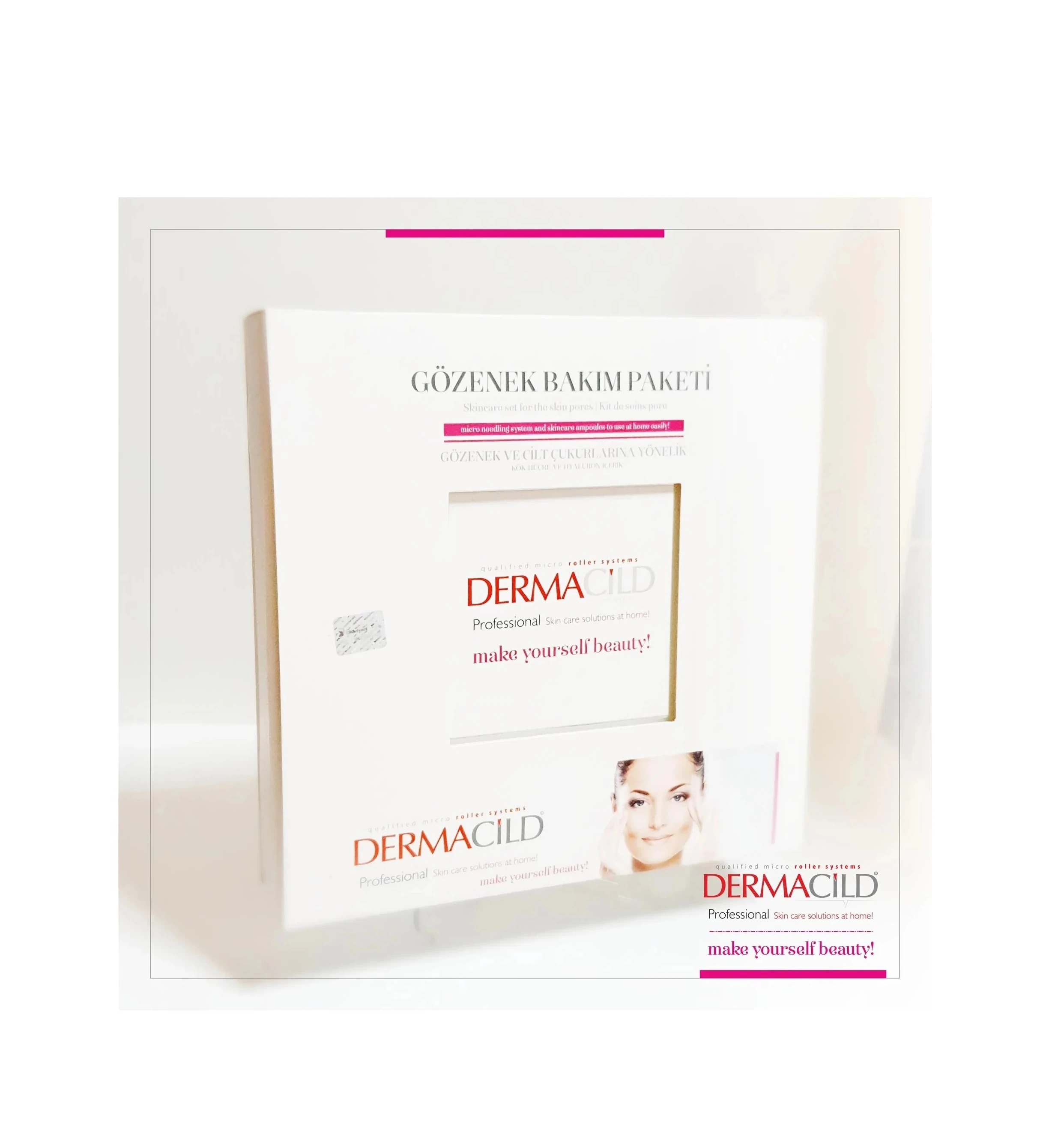 DERMACILD SET | Pore and Skin Pot Care Package | DERMAROLLER + JANSSEN ...