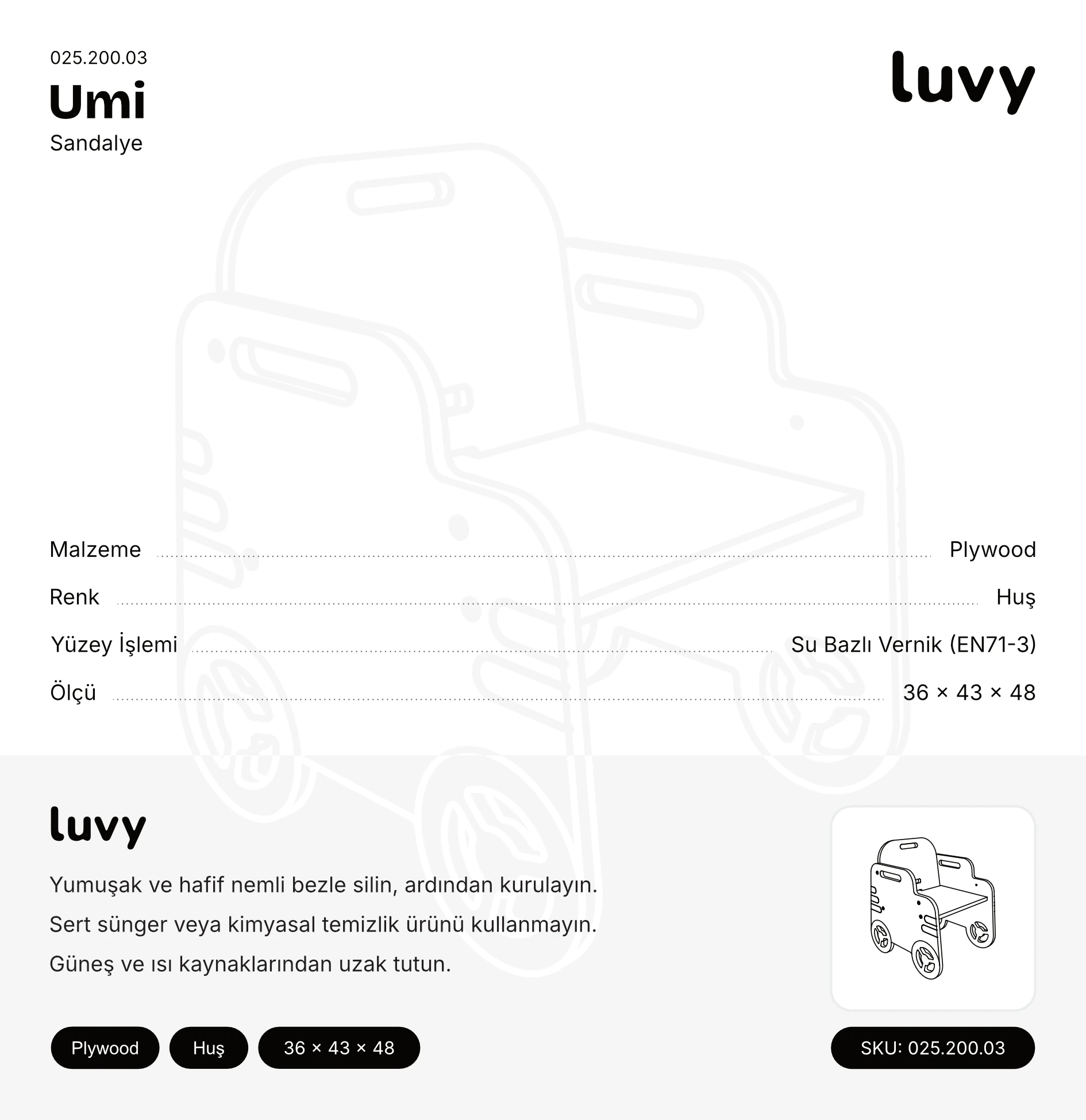 Umi Sandalye
