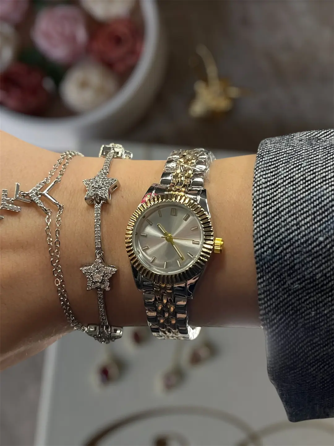 Role silver&gold saat