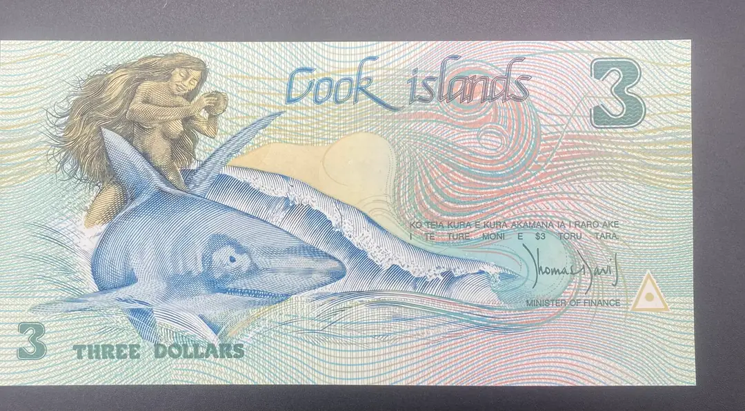 COOK İSLAND 3 DOLAR (1987)-ÇİL