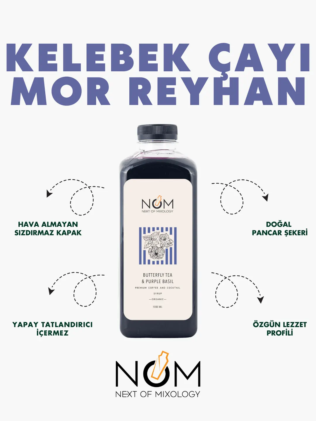 Kelebek Çayı - Mor Reyhan Şurubu | Aromatik ve Çiçeksi Lezzetler ...