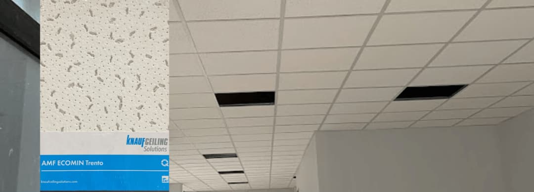 AMF ECOMIN Trento 13mm | Taşyünü Asma Tavan Çözümü