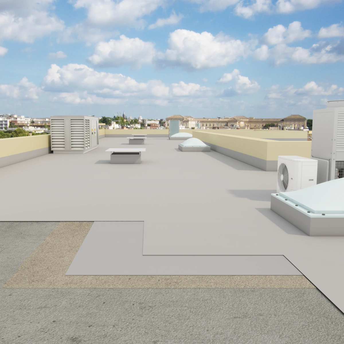 PURTOP 1000 N SYSTEM ROOF Çatı Su Yalıtım Sistemi
