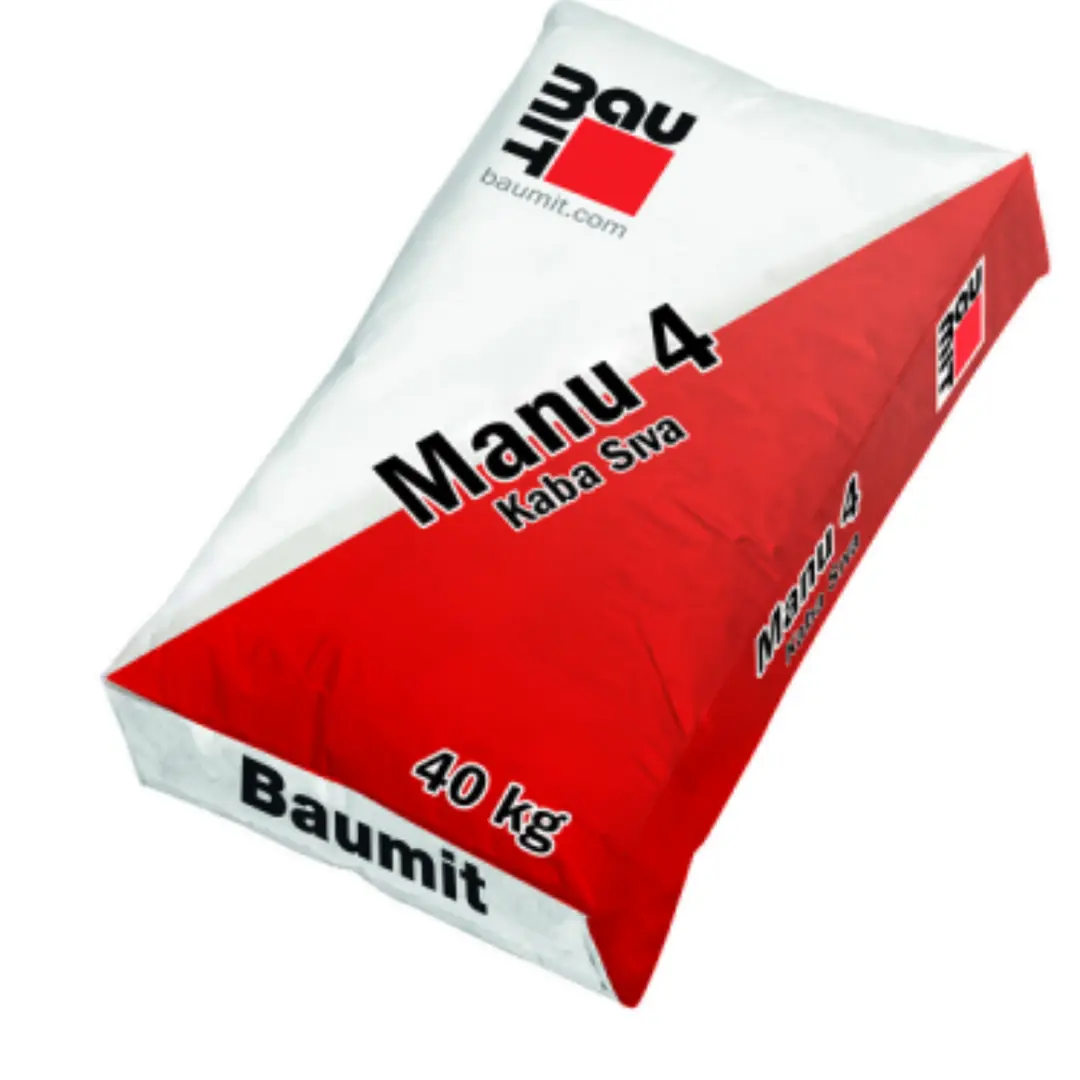 Baumit Manu 4 | Kalın Taneli Çimento Esaslı El Sıvası
