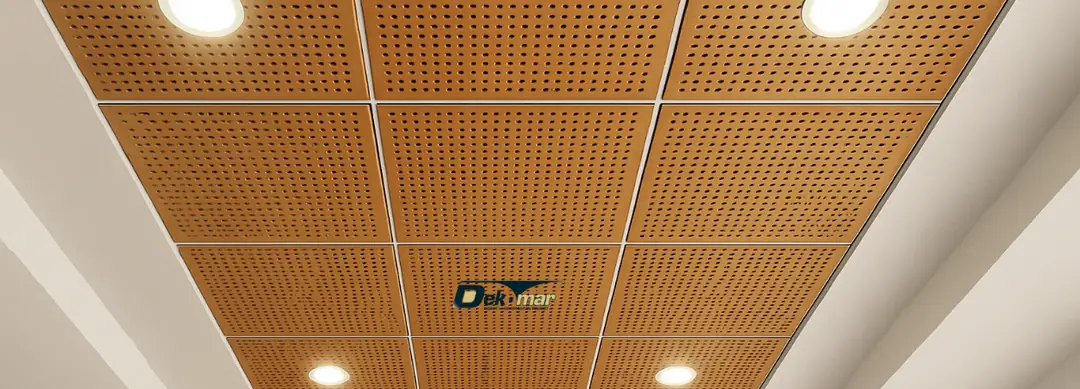 Akustik Delikli Ahşap Tavan Modelleri ve Uygulama Rehberi