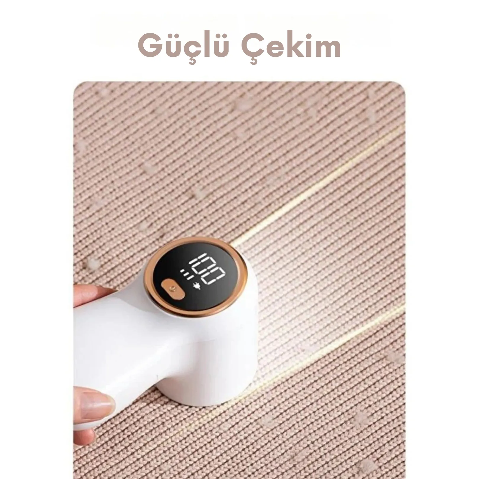 Dijital Ekranlı Bıçaklı Şarjlı Tüy Temizleme Cihazı