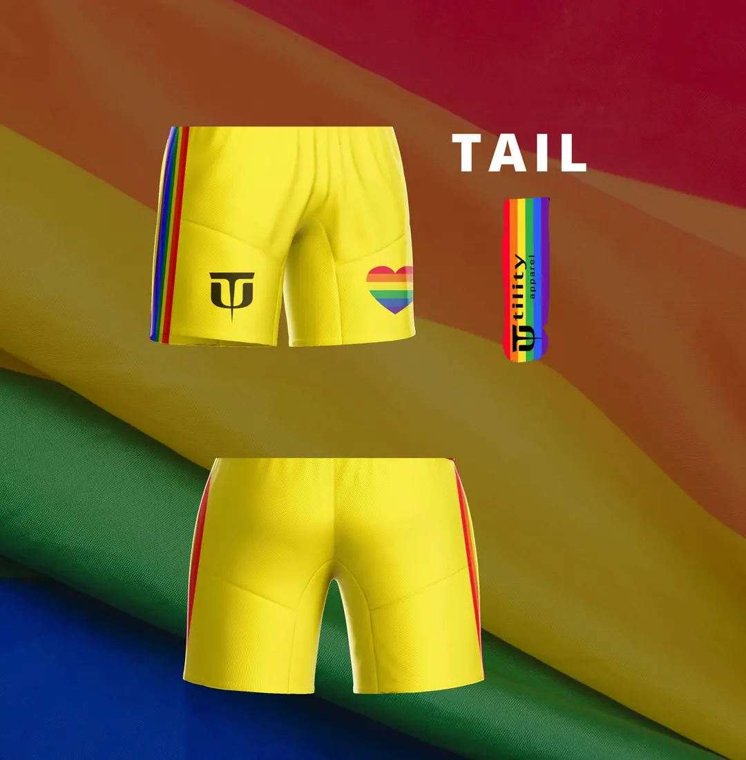 Flag Runner Short - Rainbow