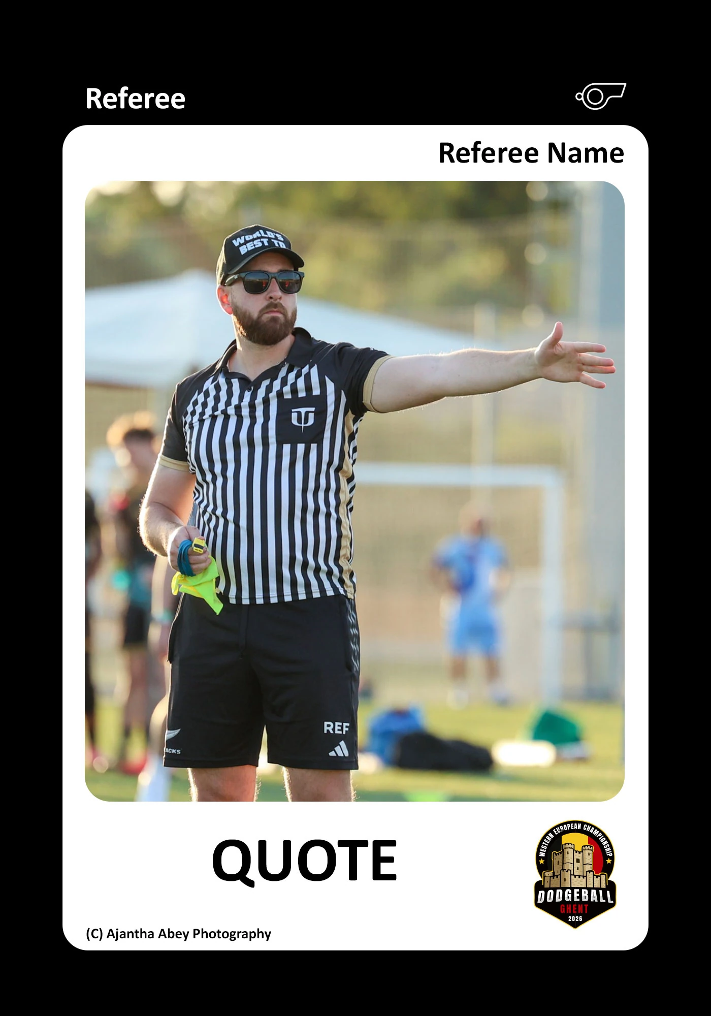 Trading Card Pack - Dodgeball WEC 2026