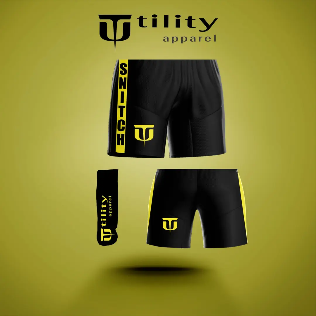 Flag Runner Short - Black