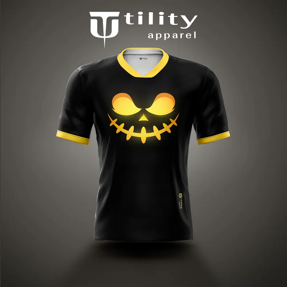 Black Spooky Flag Runner Jersey