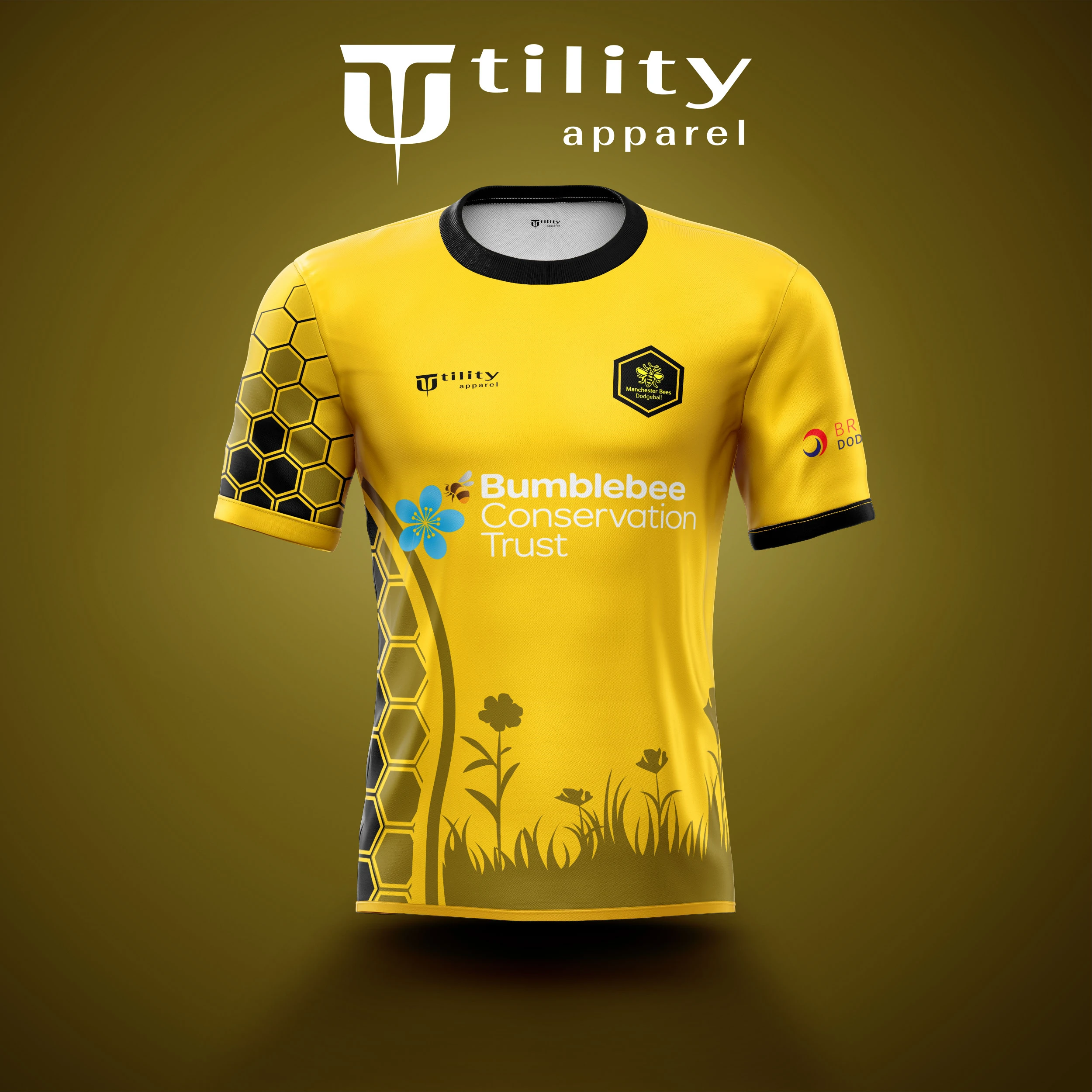 Manchester Bees Dodgeball Jersey