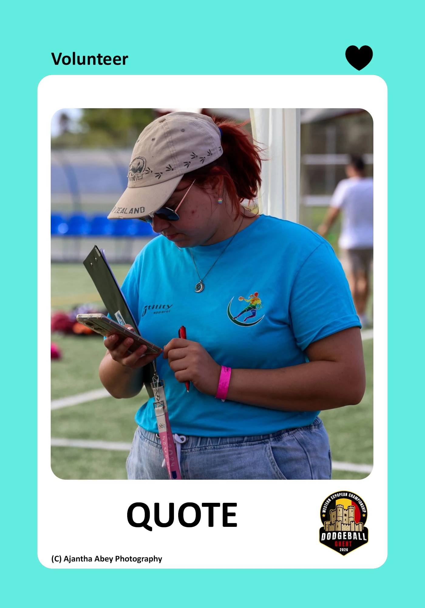 Trading Card Pack - Dodgeball WEC 2026