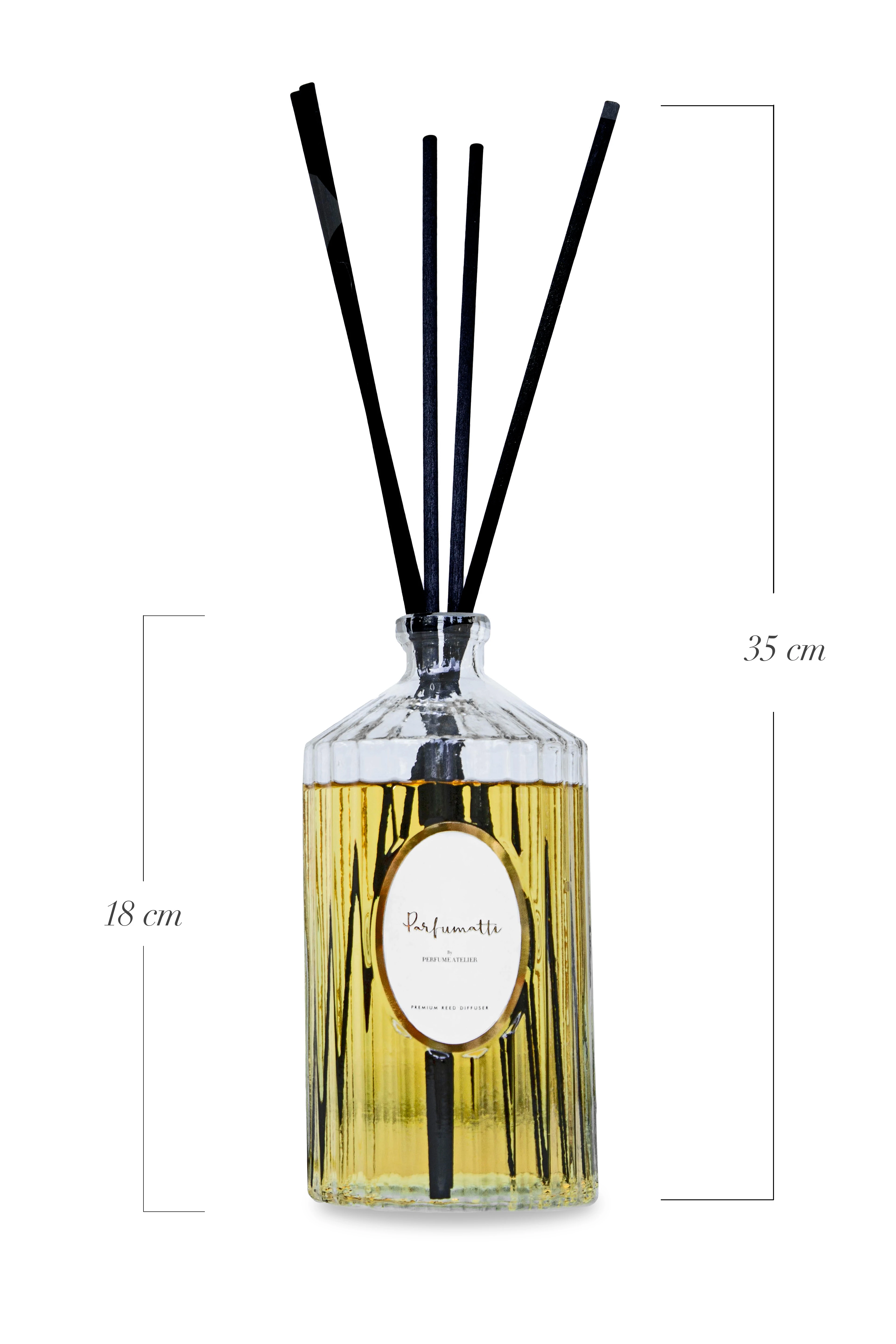 600 Ml Cam Şişe Aquatus Reed Dıffuser