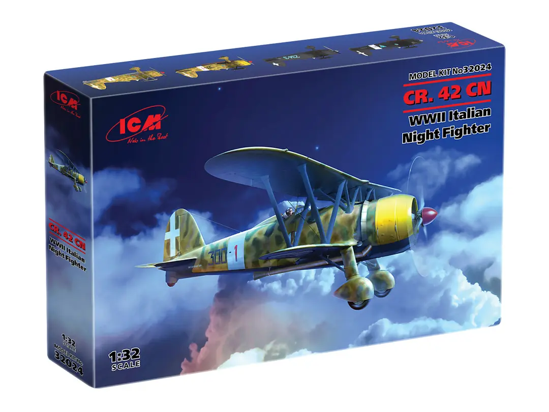 ICM 32024 1/35 CR. 42CN SAVAŞ UÇAĞI MAKETİ