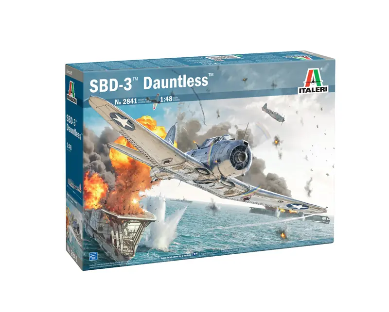 ITALERI 2841 1/48 SBD-3 Dauntless ASKERİ UÇAK MAKETİ