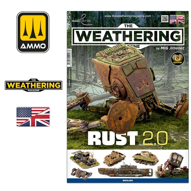 AMMO MIG 4537 THE WEATHERING MAGAZINE #38 – Rust 2.0 ENGLISH