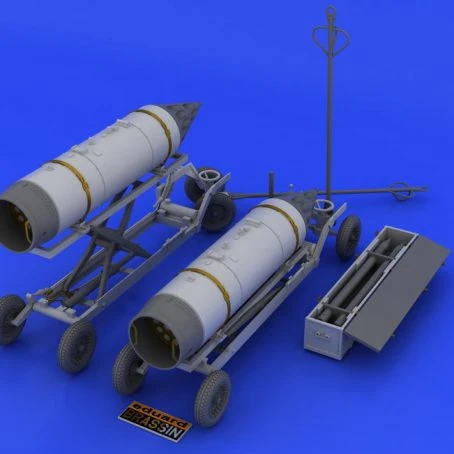 EDUARD 648046 1/48 ROCKET LAUNCHER B-8M1 AND LOADİNG CART ROKET PODU VE ...