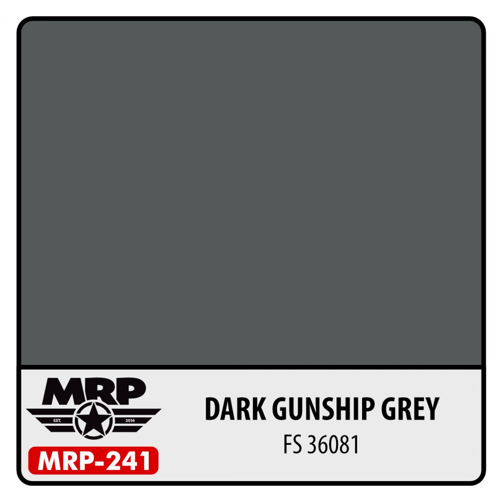 MR PAINT 241 DARK GUNSHIP GREY FS36081 LAKER MAKET BOYASI