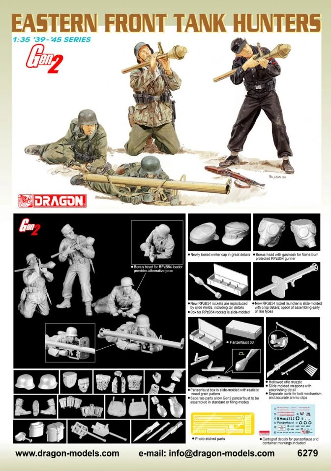 DRAGON 6279 1/35 Eastern Front Tank HuntersDRAGON