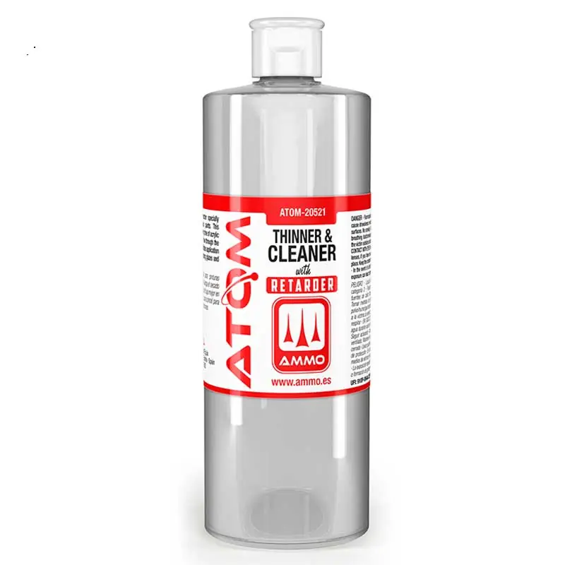 AMMO MIG 20521 ATOM Thinner and Cleaner with Retarder 400mL - ATOM ...
