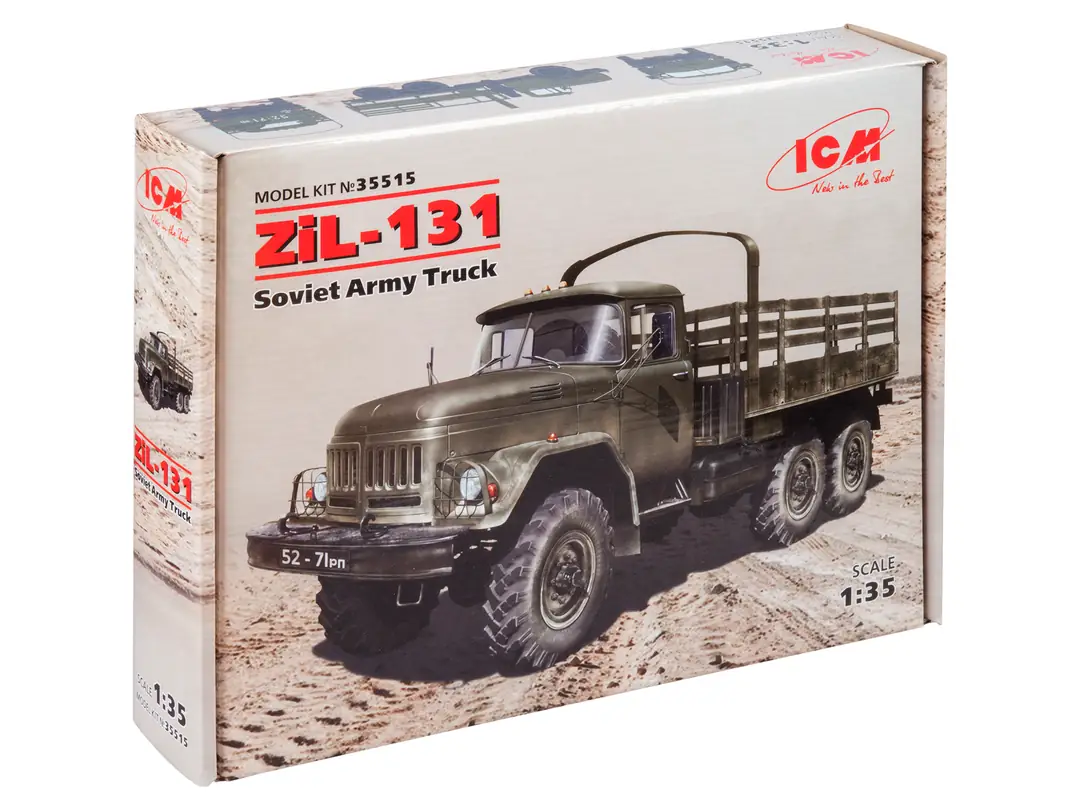ICM 35515 1/35 ZIL-131 SOVYET ASKERİ KAMYON MAKETİ