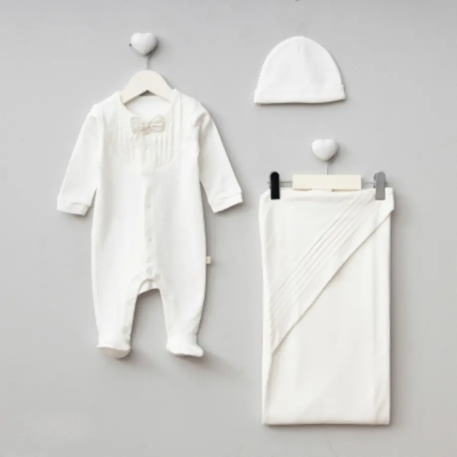 Pugi Baby Lux Nervurlü 3lü set