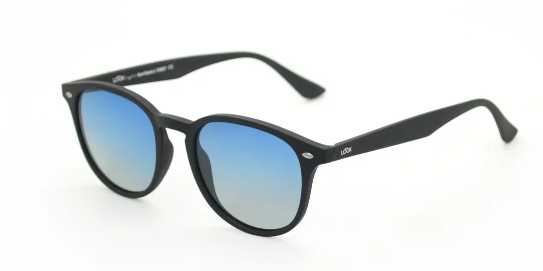 LOOKlight Langdon Matte Black Unisex Güneş Gözlüğü