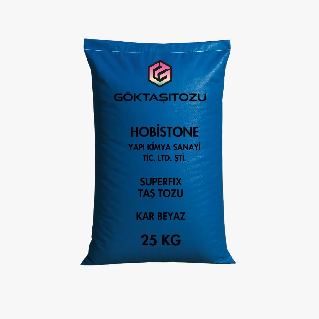 SUPERFİX TAŞ TOZU / HOBİ HARCI / MUM HEYKEL SAKSI TEPSİ YAPIMI İÇİN ...