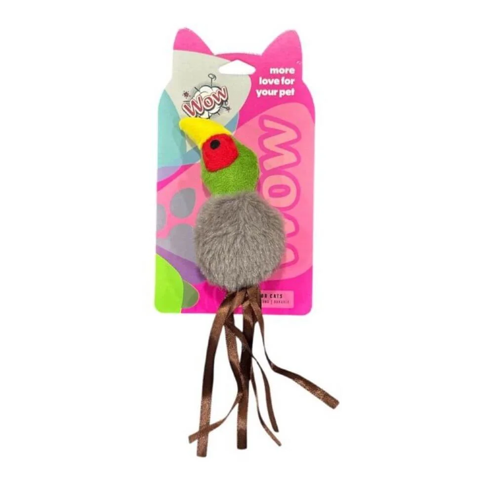 Wow Kedi Oyuncak Püsküllü Kuş