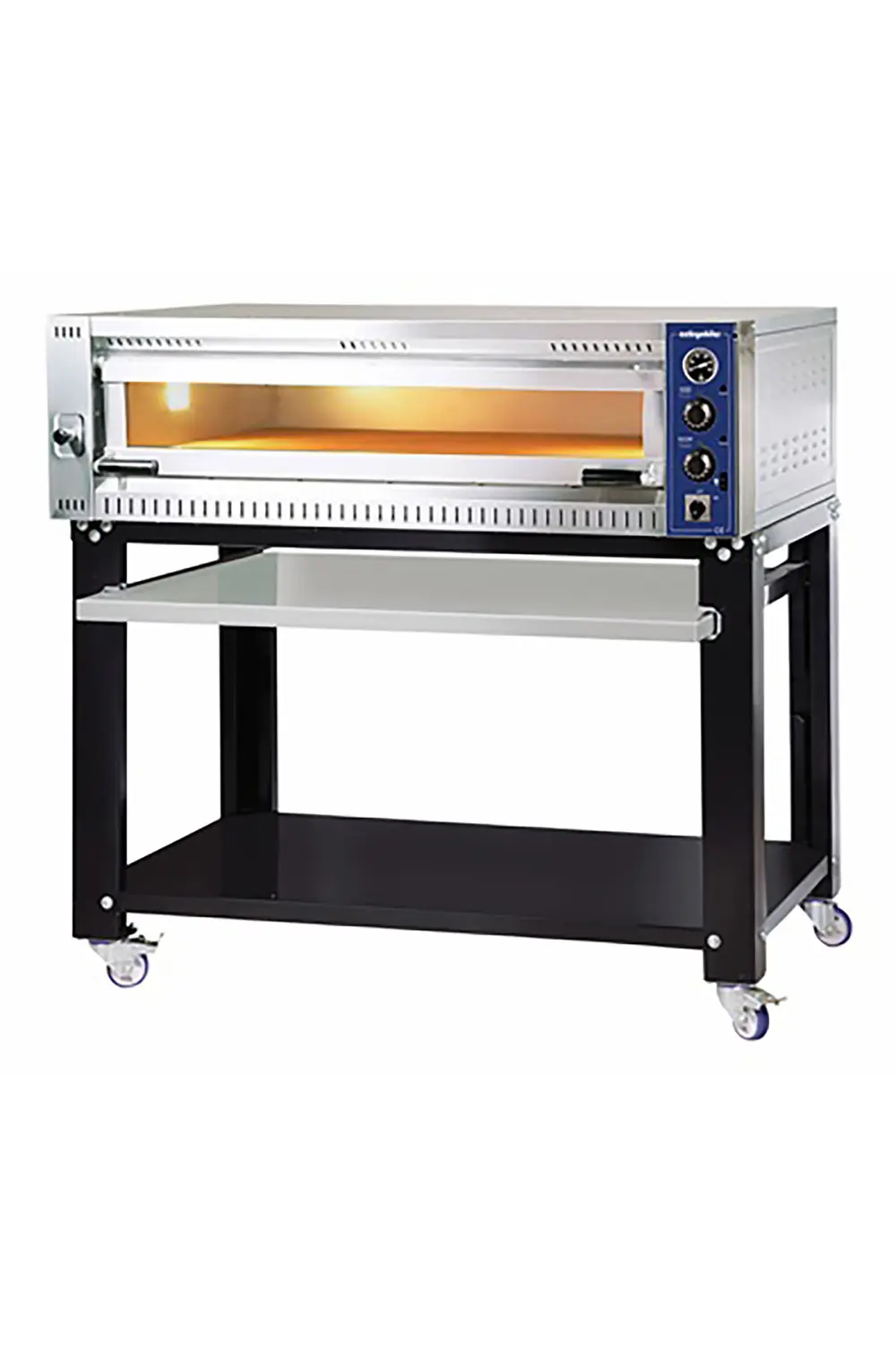 Sanayi Tipi Pizza Ve Lahmacun Fırını 34 cm x 6 Pizza Kapasiteli Tek ...