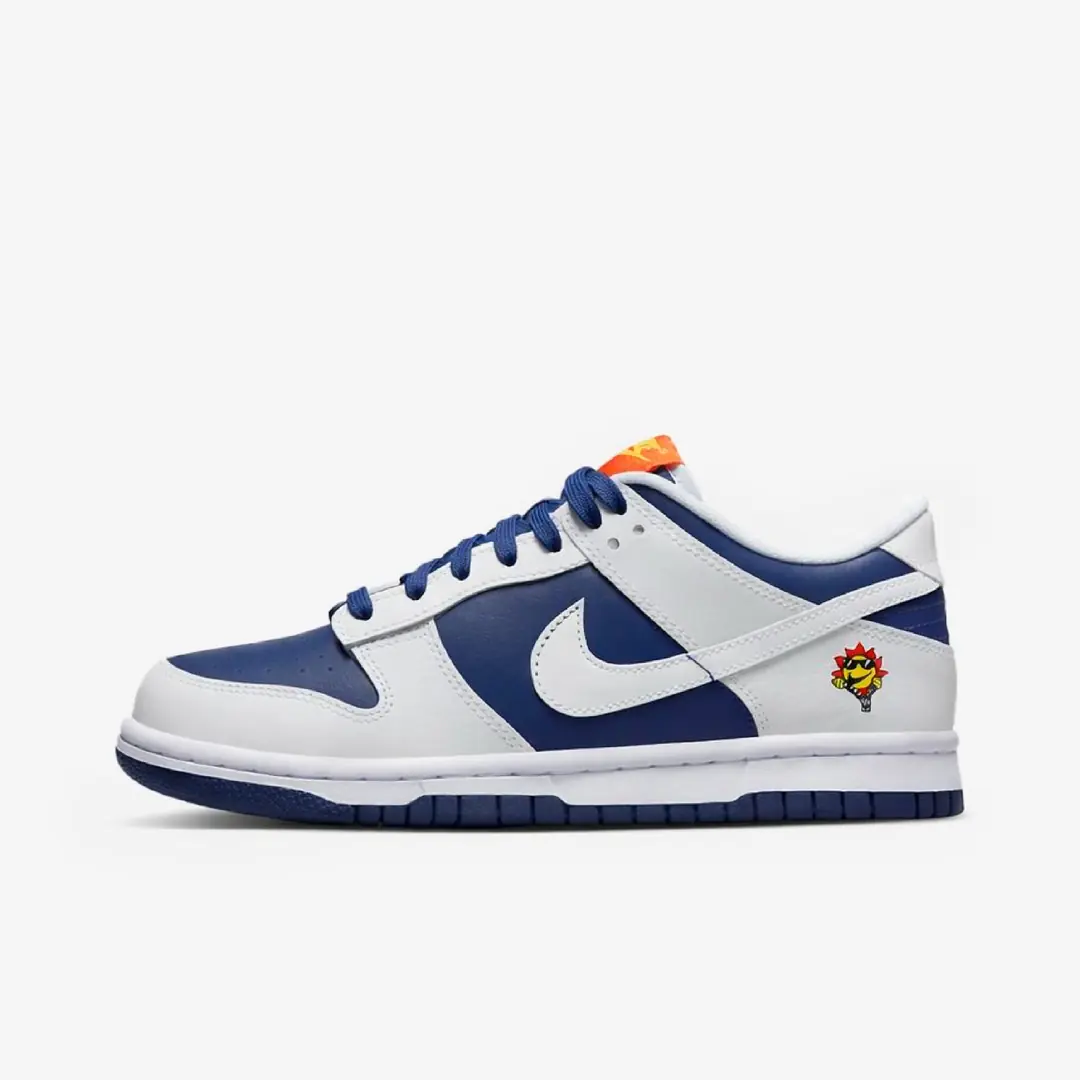Nike Dunk Low UV Reactive Photon Dust Midnight Navy