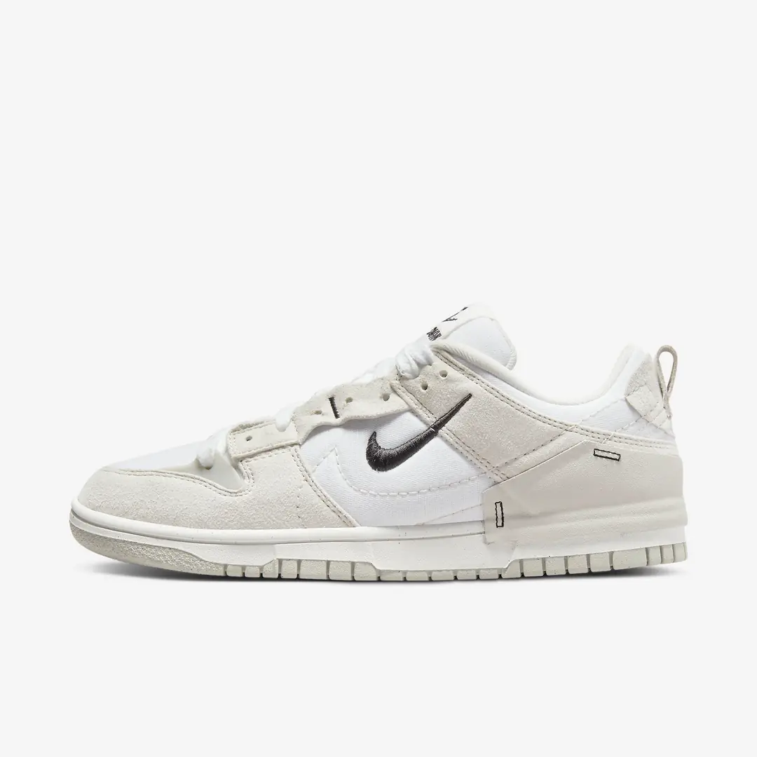 Inspiring Dunk Low Disrupt 2 Pale Ivory Black Gallery