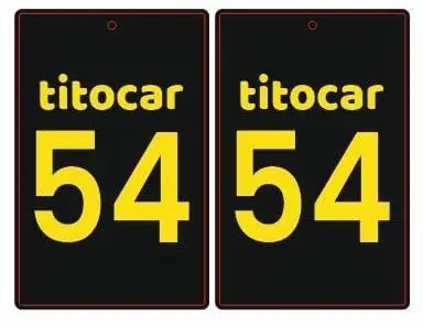 TitoCar 54 Plaka Bubble Gum Asma Koku