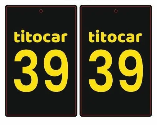 TitoCar 39 Plaka Bubble Gum Asma Koku