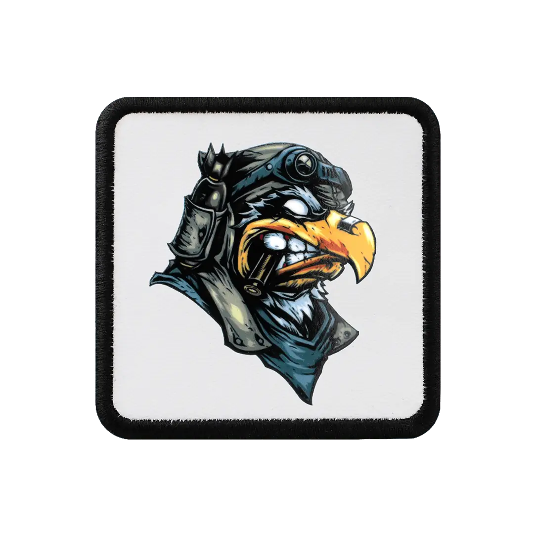 V1 Kartal Logolu Beyaz Bench (Patch) - BlackBörk