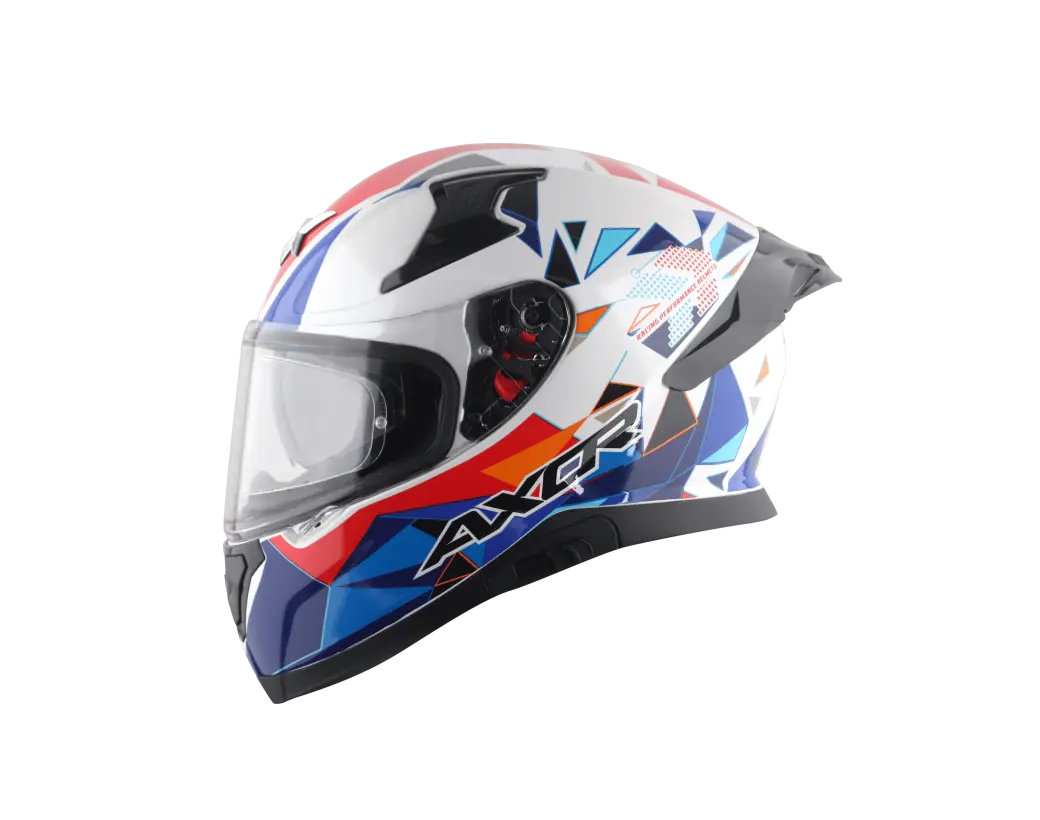 Axor Apex Prism Pearl White Blue