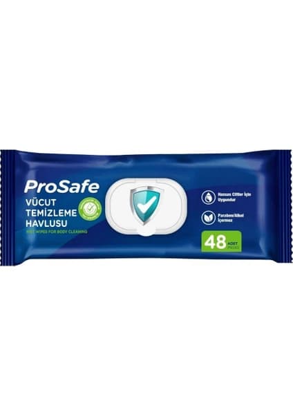 Prosafe Vücut Temizleme Havlusu 48’li