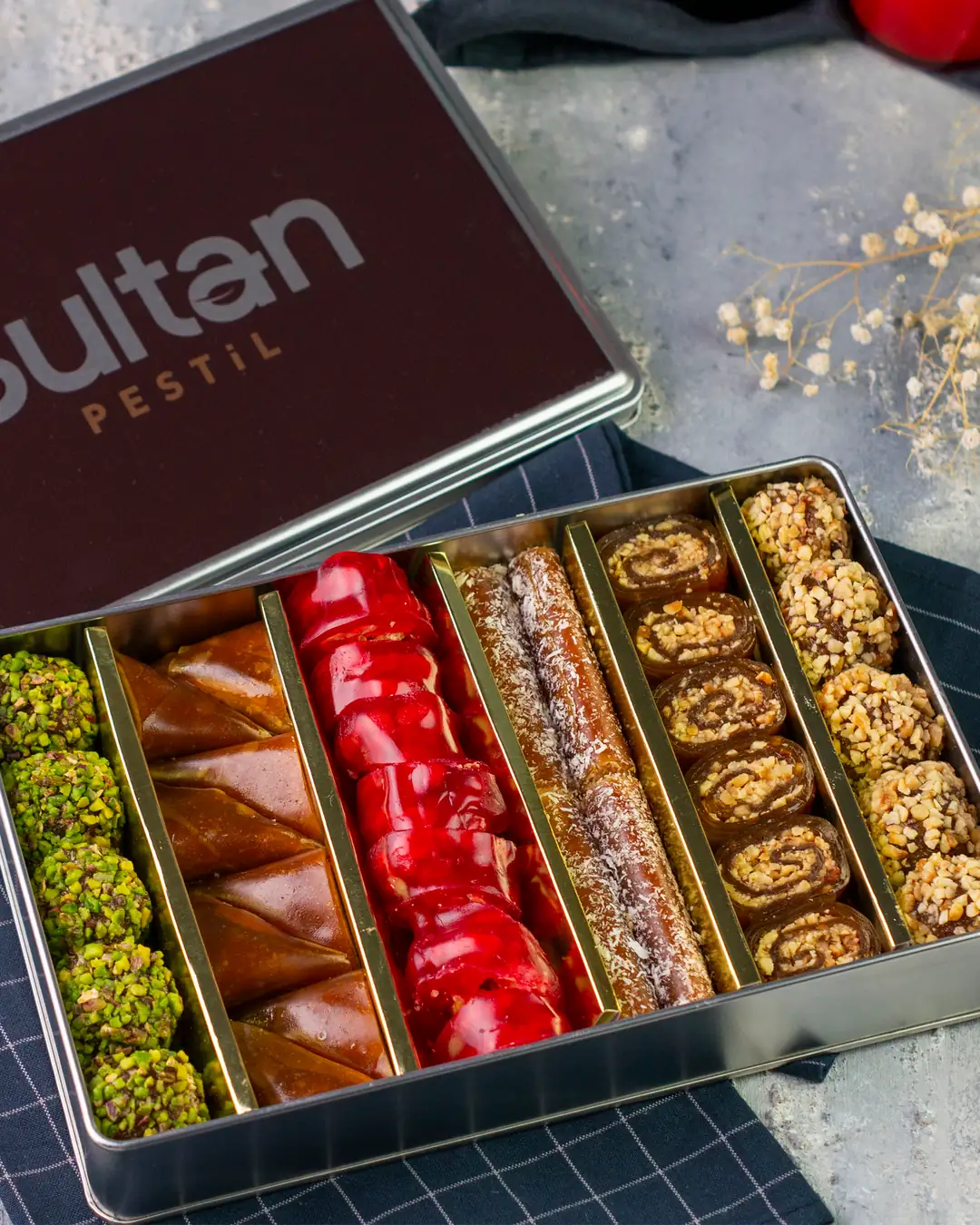 Mixed Tomara in Metal Box