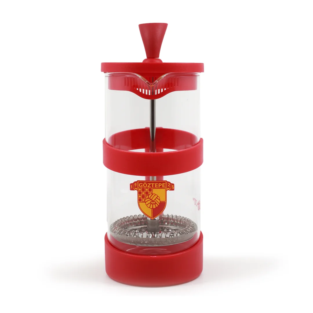 Göztepe Crest 350 ml. Red French Press