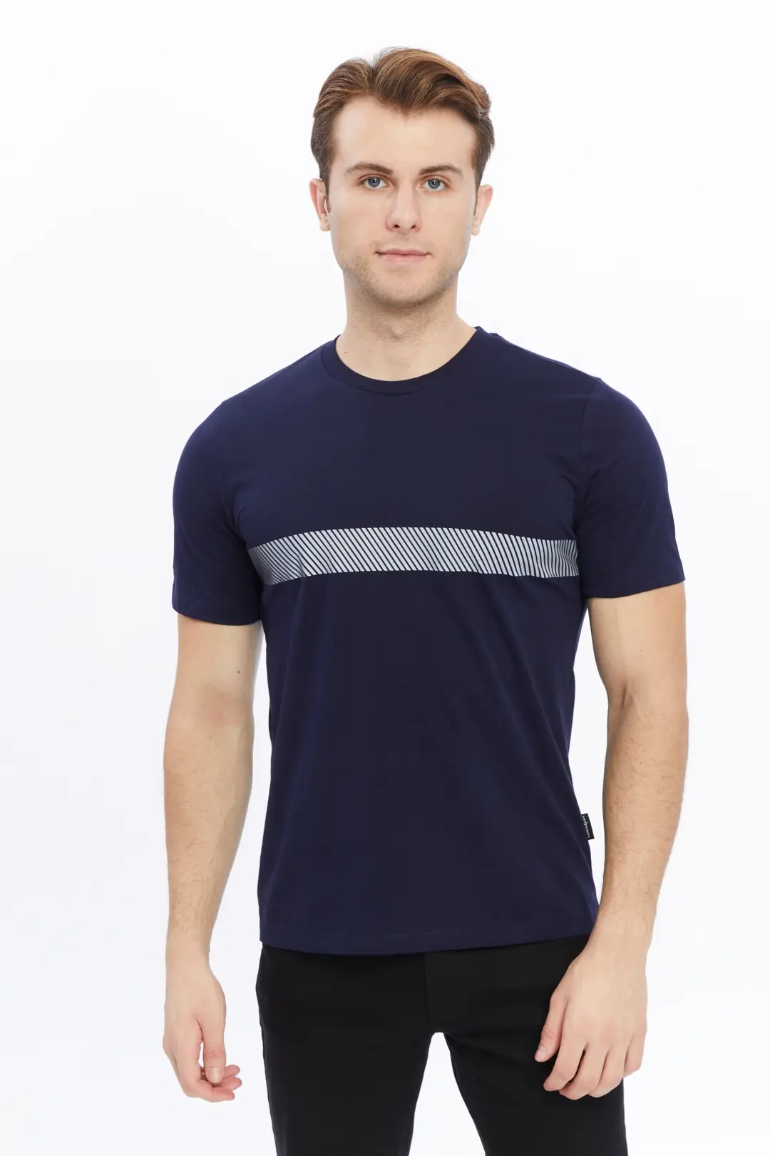 Uniprom Erkek Sıfır Yaka Tişört Reflektörlü LacivertUNIPROM₺ 451.00