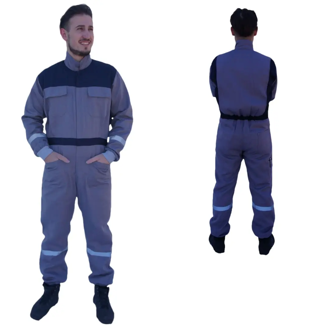 Uniprom İş Tulumu Boy Tulum Mevsimlik Gri LacivertUNIPROM₺ 1,175.00