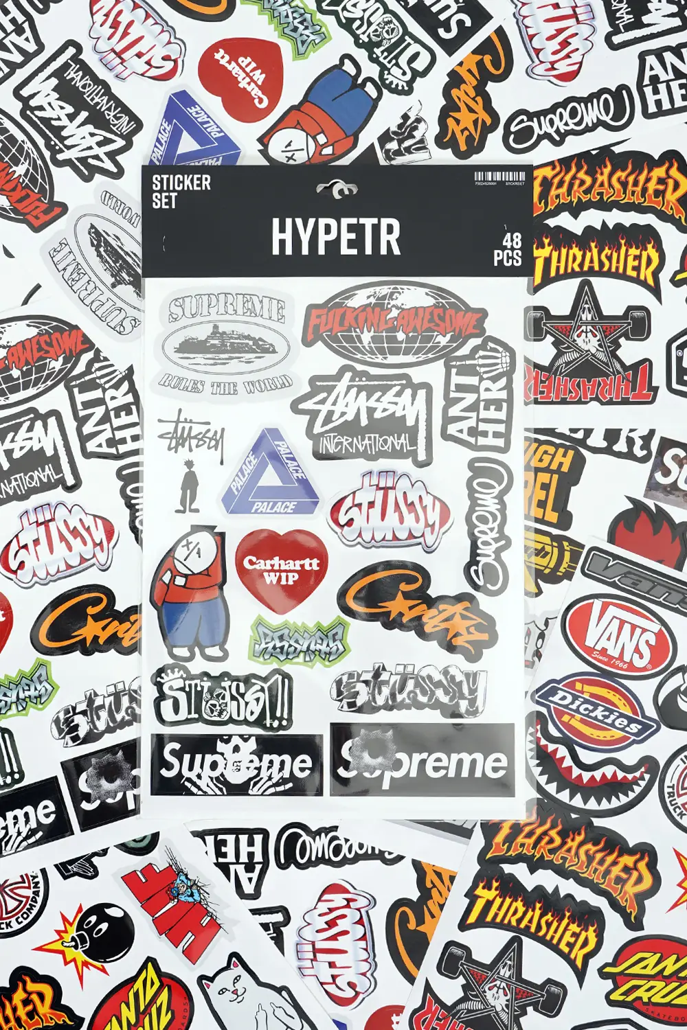 HYPETR 48'li Sticker Set