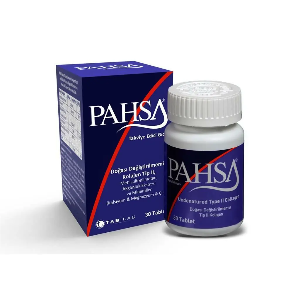 Pahsa Tip II Kolajen 30 Tablet - 8680133000102 | Kozvit