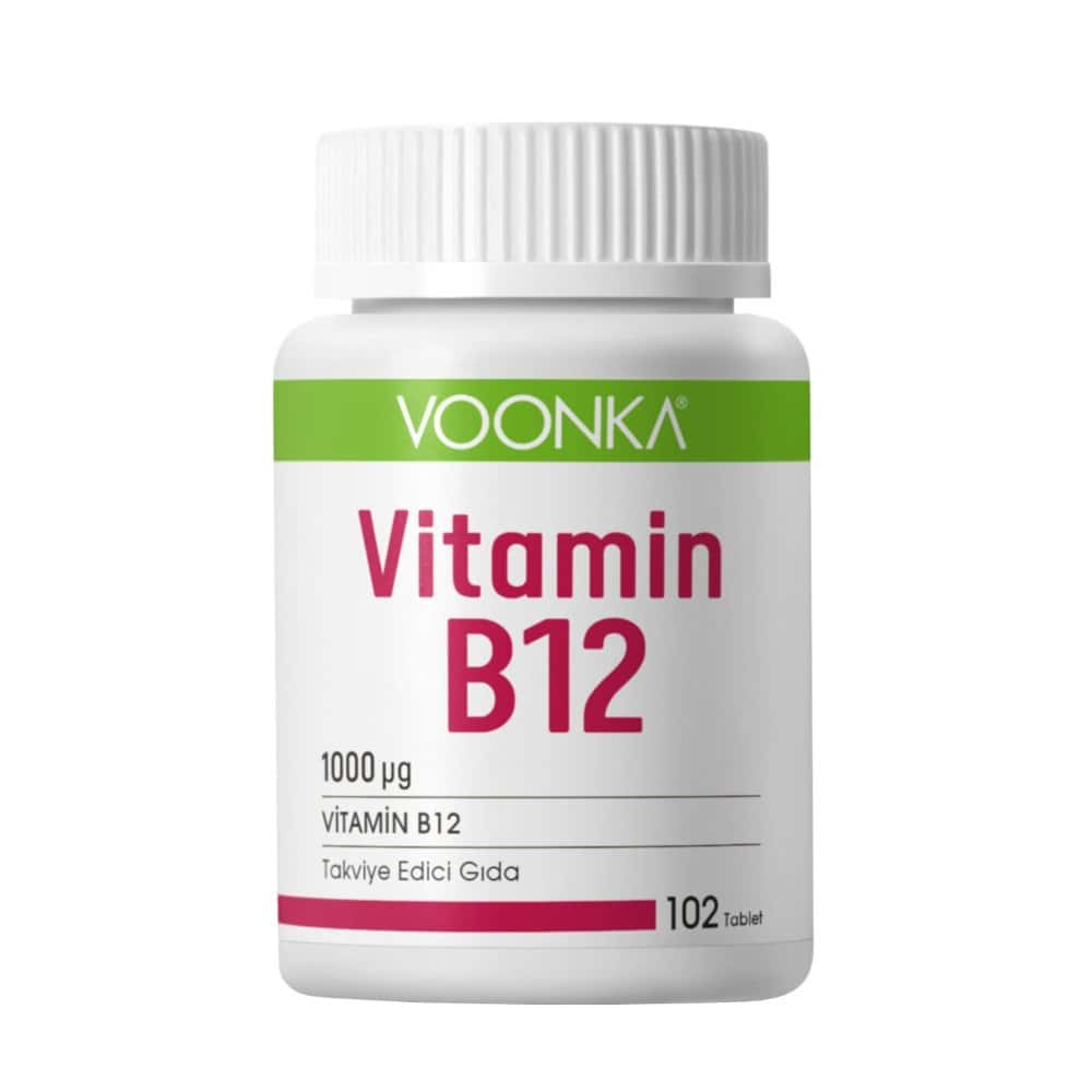 Voonka Vitamin B12 İçeren 102 TabletVNK008335 | Kozvit