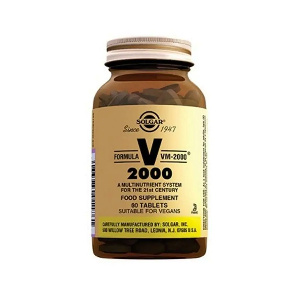 Solgar VM 2000 Multivitamin 90 Tablet - 33984011885 | Kozvit