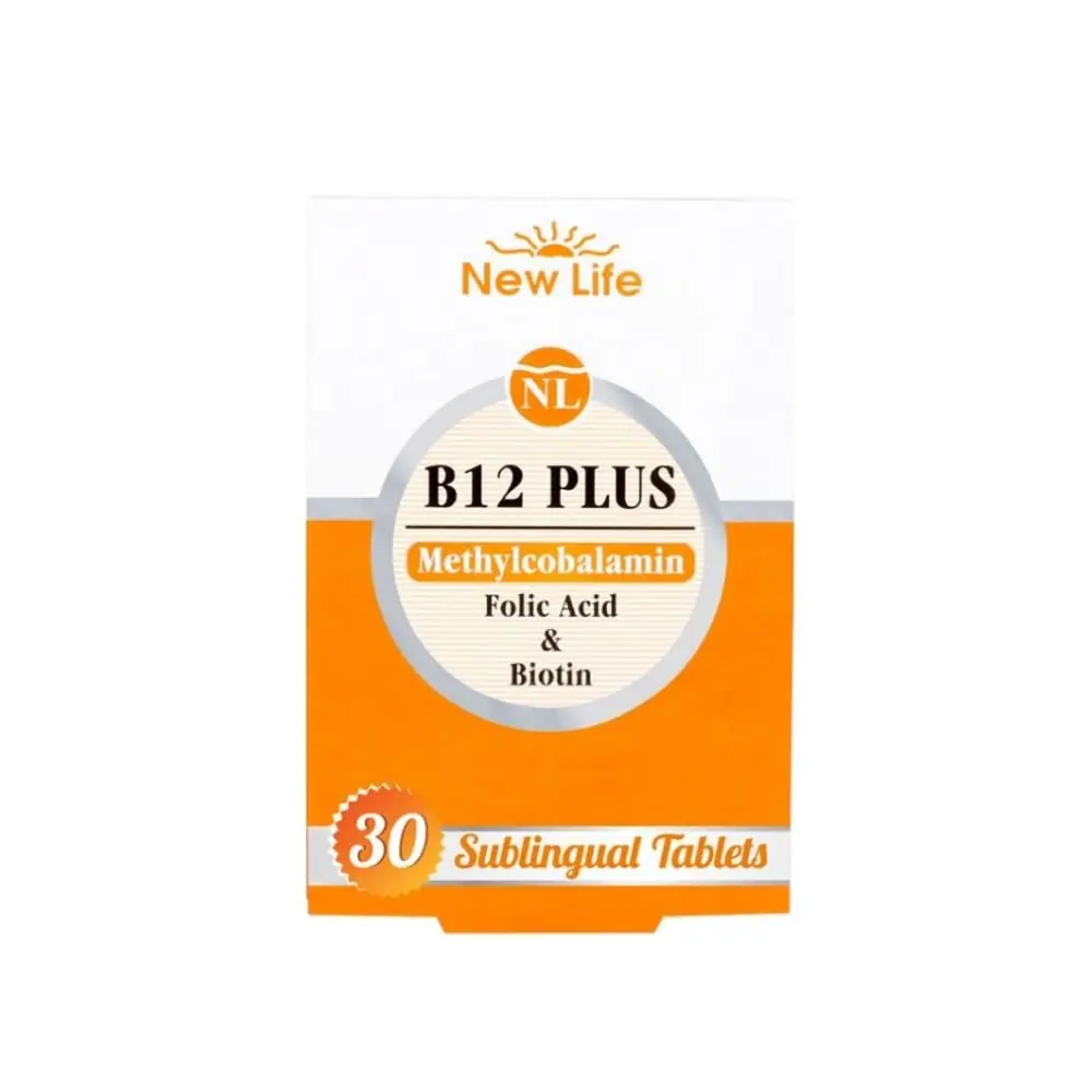 New Life B12 Methyl Plus 30 Tablet - 7640128141280 | Kozvit