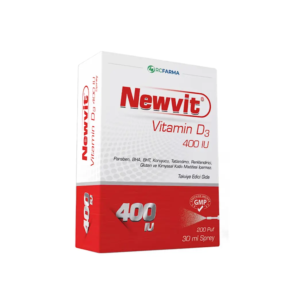 RCFarma Newvit Vitamin D3 400 IU Sprey 30 ml