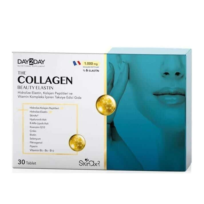 Orzax Day2Day Collagen Beauty Elastin 30 Tablet - 8697595876114 | Kozvit